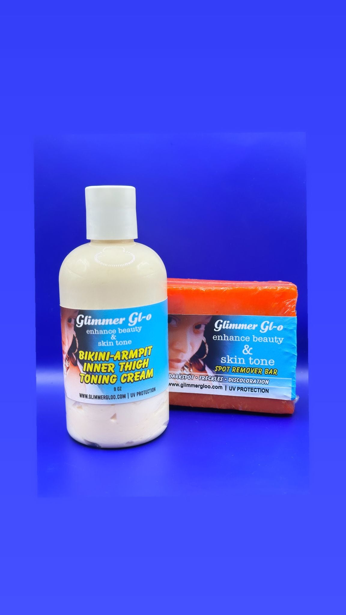BIKINI-ARMPIT-INNER THIGH TONING CREAM (BUNDLE DEAL) – Glimmer Gloo